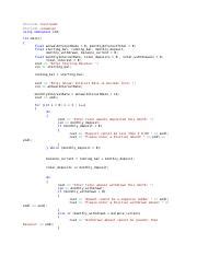 Lab11 Docx Include Iostream Include Iomanip Using Namespace Std Int