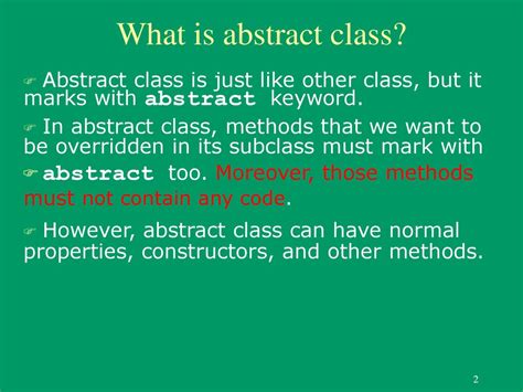 chapter 14 abstract classes and interfaces ppt download