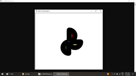 python program to basic new lop logo design using the python tkinter kashipara