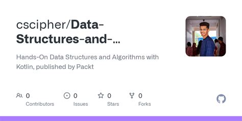 github cscipher data structures and algorithms with kotlin hands on data structures and