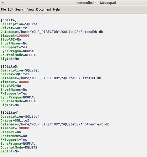 base how to connect to an sqlite database english ask libreoffice
