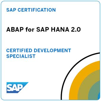 SAP Certified Development Specialist ABAP For SAP HANA 2 0 Credly