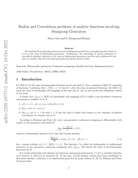 pdf radius and convolution problems of analytic functions involving semigroup generators