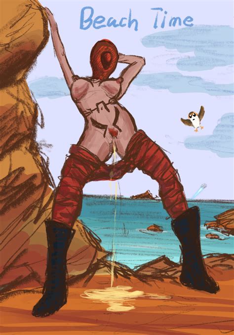 Rule 34 Berrythelothcat Guavian Security Soldier Peeing Porg Star Wars The Force Awakens The