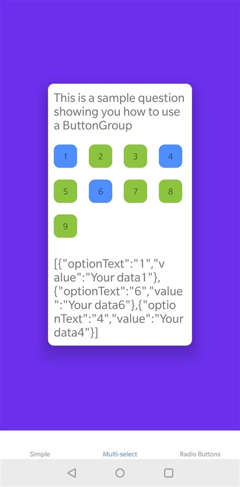 React Native Selection Group Npm