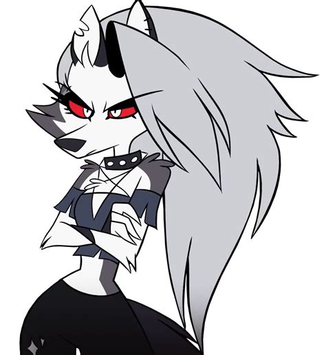 Helluva Boss Loona Render By Kyoshifrostwolf On Deviantart