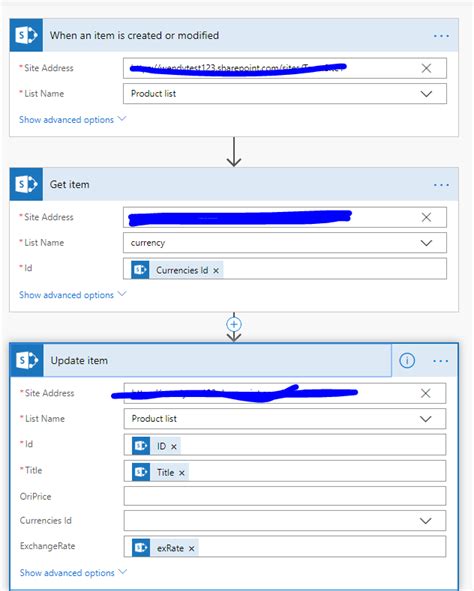 sharepoint online using flow to get lookup column value and use these value to calculate