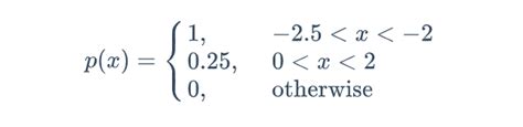 How To Implement The Following Probability Density Function Using