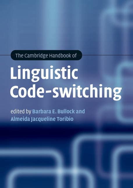 cambridge handbooks in language and linguistics the cambridge handbook of linguistic code