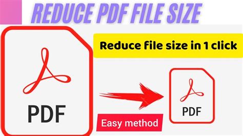 how to compress pdf file size reduce pdf file size youtube