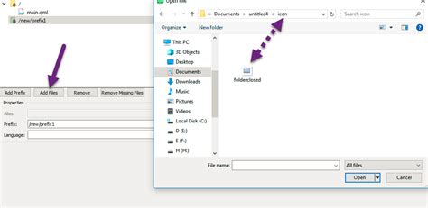 how to do add perfix to qml qrc in qt creator stack overflow