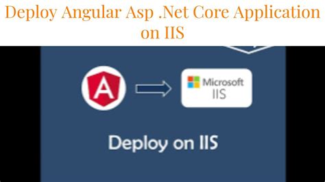 how to publish angular application on iis deploy youtube