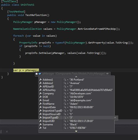 Hungry Developer NET C ASP NET MVC Using Reflection To