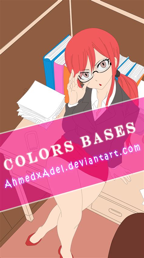 Erza Sexy Glasses Colors Bases By Ahmedxadel On Deviantart