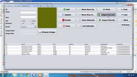 33 java and mysql database project netbeans ide tutorial how to import excel in jtable