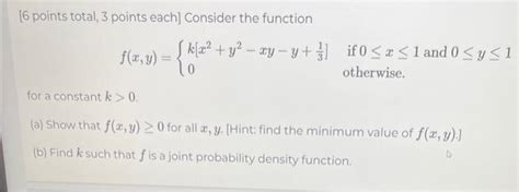 solved [ 6 points total 3 points each] consider the
