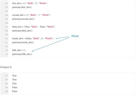 use any function in python to check if anything inside a iterable is true codevscolor