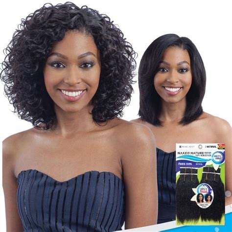 Naked Nature Unprocessed Wet Wavy Hair Weave PARIS CURL 4PCS Wavy