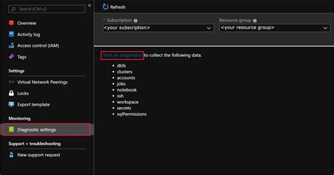 how to azure databricks diagnostic logging example on ephemeral run monitoring from azure log