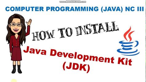 how to install java development kit jdk youtube