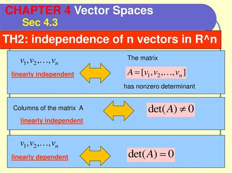 chapter 4 vector spaces linear combination sec 4 3 if ppt download