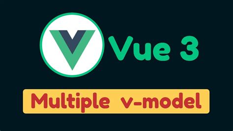 multiple v model for custom components in vue 3 composition api