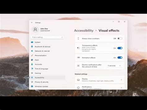 How To Automatically Hide Or Show Scroll Bars On Windows 11 Tutorial
