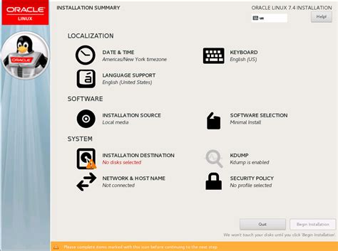 Installing Oracle Linux Manually