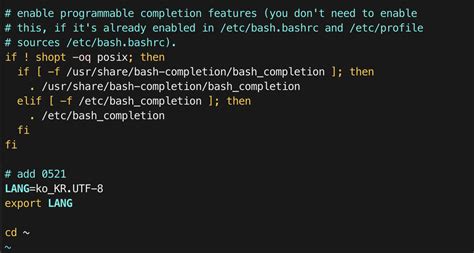 Tips 원격 서버의 Bash Highlighting 설정 및 한글 깨짐 문제 해결 방법 SR s Dev Log