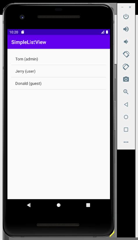 Android ListView Tutorial With Examples Mydomain