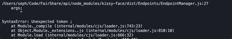 SyntaxError Unexpected Token Issue 1404 TypeStrong Ts Node GitHub