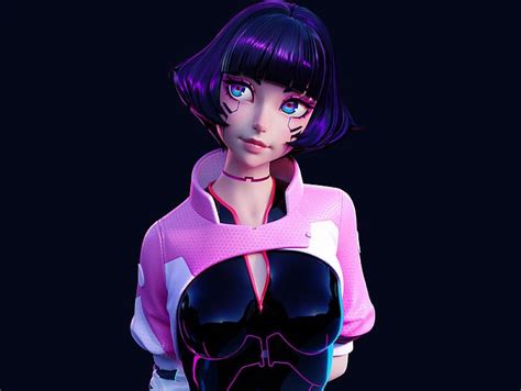 Sasha Yakovleva Cyberpunk Edgerunners 1080p 2k 4k 5k Hd Wallpapers Free Download