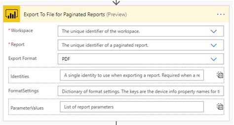 [first impression] automate power bi export file with power automate data awareness programme