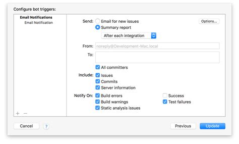 Xcode Server And Continuous Integration Guide Configure Bots To Perform Continuous Integrations