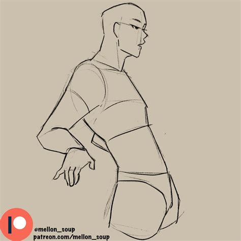 Pose Reference Drawing Mellon Soup