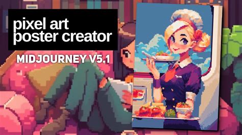 MidJourney Niji 5 Prompts For Pixel Art Posters For Game Design And