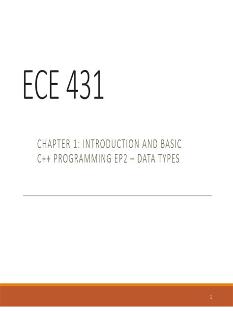 ece431 chapter 1 2 odl ep2 data types pdf boolean data type data type