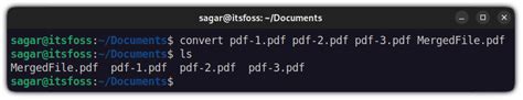 How To Merge PDF Files In Linux