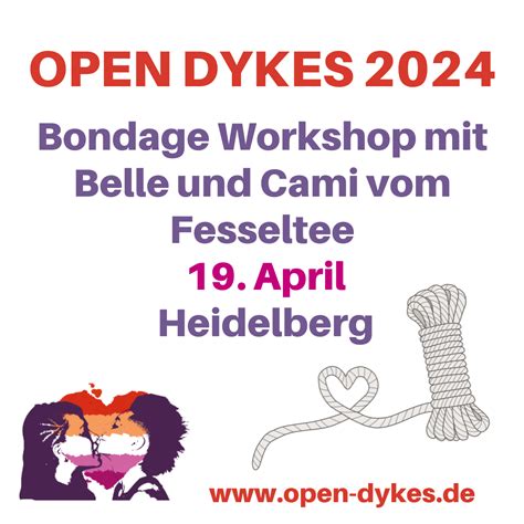 Bondage Workshop Mit Belle Und Cami Vom Fesseltee Für Lesben Und Queere Frauen Open Dykes