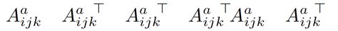 [tex latex] taking the transpose of a matrix with superscripts and subscripts math solves
