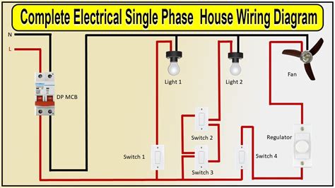 Electrical Wiring Diagram House Electrical Wiring Diagram Ho