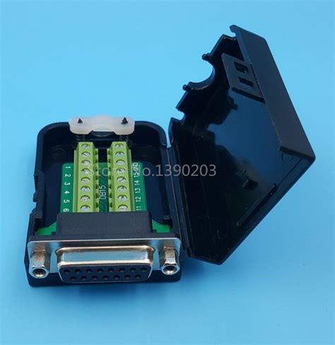Adaptador Hembra Db15 D Sub Vga Terminal C Clema Conector