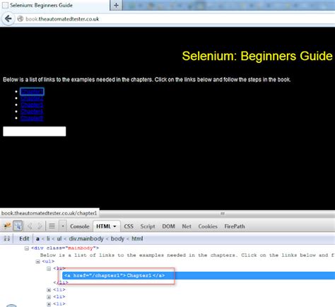 Selenium By Arun 303 Click Predefined Method For Clicking A Link