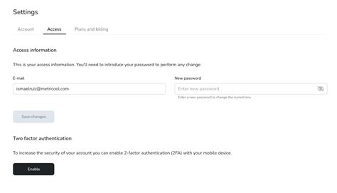metricool two factor authentication [tutorial]