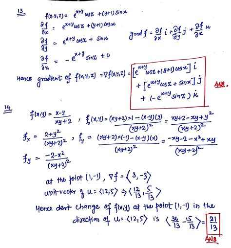 [solved] thanks 13 find the gradient of f x y 2 exty cos 2 y course hero