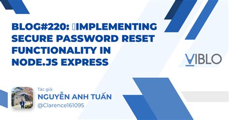 🔐implementing secure password reset functionality in node js express