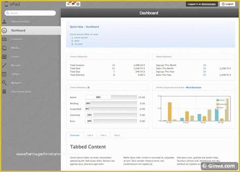 Free Web Application Templates With Css Of Html Table Css Template