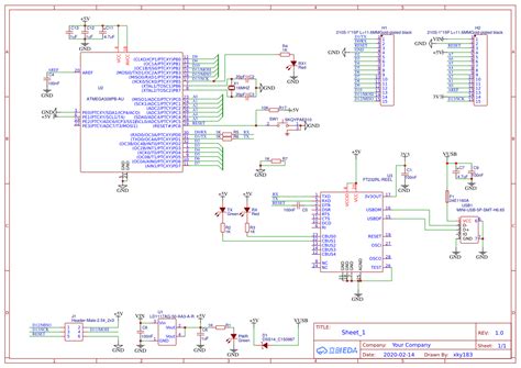 nano开发板原理图 千图网