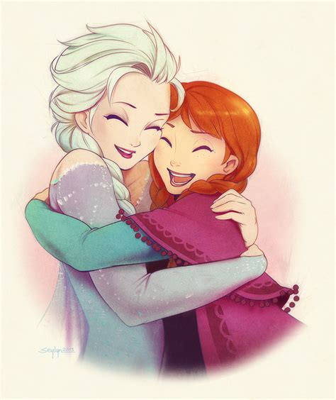 Hug Elsa And Anna Club Frozen Photo 36406951 Fanpop
