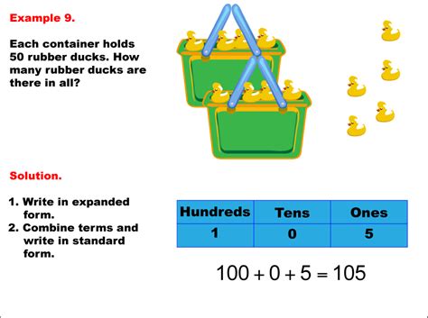 math example numbers models of numbers in expanded form example 9 media4math